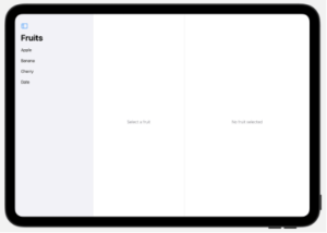 SwiftUI多栏导航界面NavigationSplitView – 方君宇