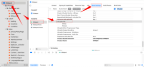 Xcode项目Info.plist文件位置 – 方君宇
