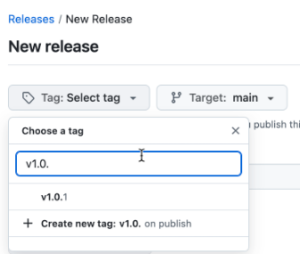 GitHub提示：We weren’t able to create the release for you. Make sure you ...